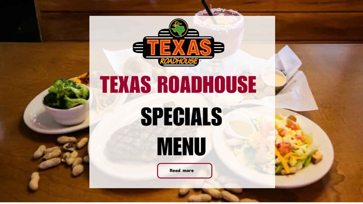 Texas Roadhouse Drinks Menu with Prices | April 2026